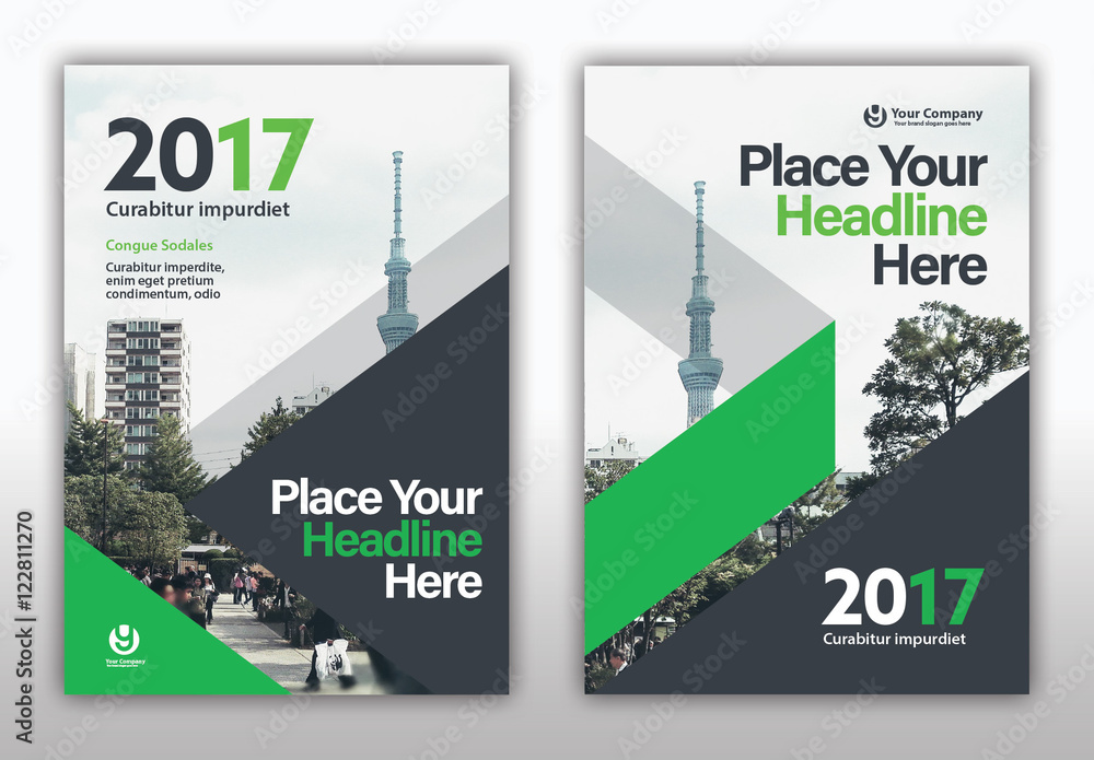 Book Cover Layout Set 31 Stock Template | Adobe Stock