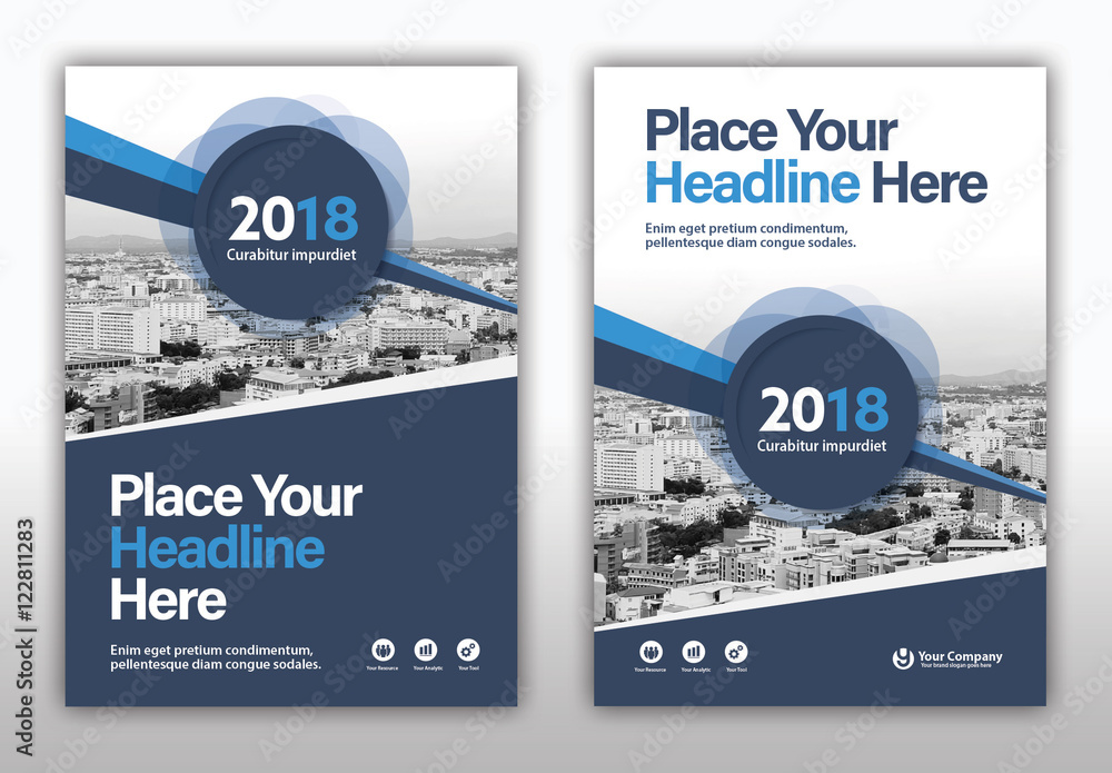 3 Color Schemes Book Cover Design Set 33 Stock Template | Adobe Stock