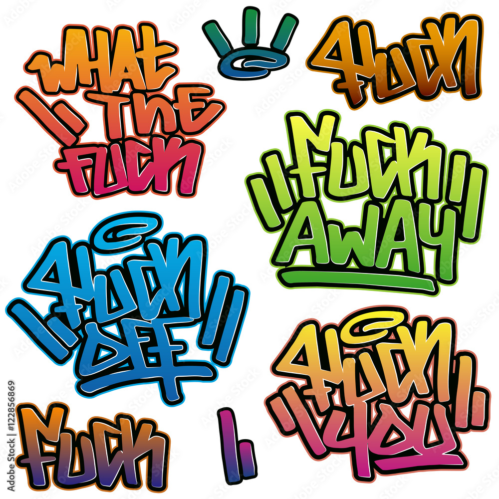 Vector illustration of abstract textures. Old vintage retro style ...