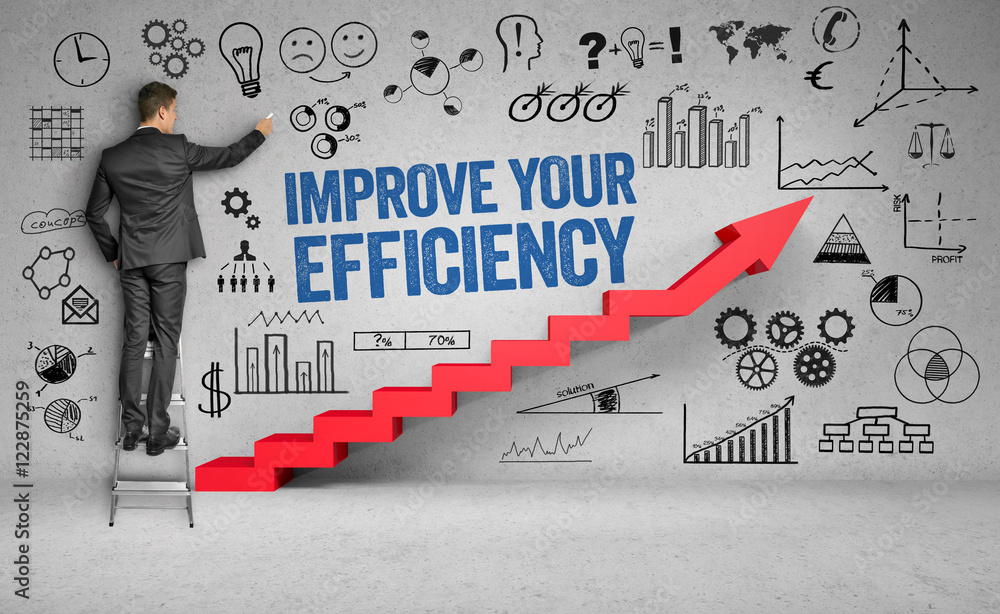 Improve your Efficiency Stock Photo | Adobe Stock