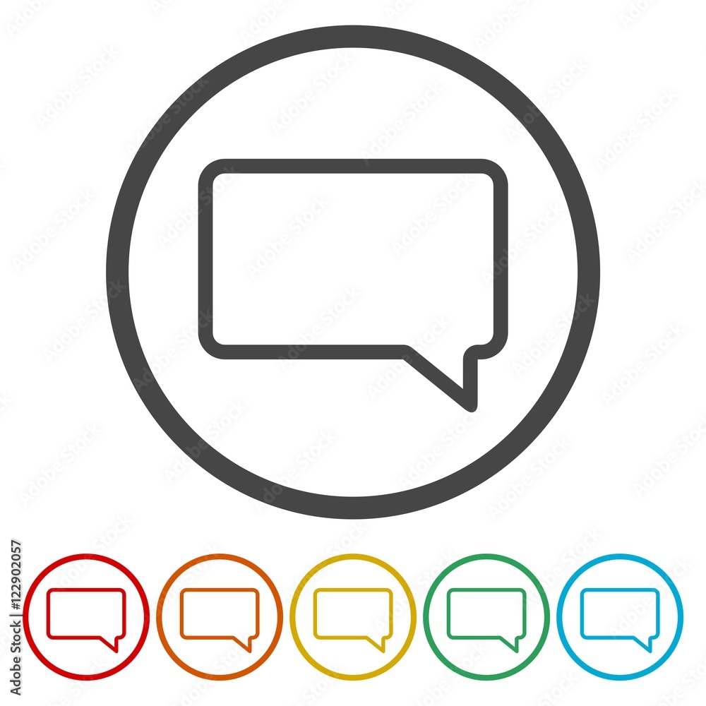 Instagram comment icon vector, Message sign, post symbol Stock Vector ...