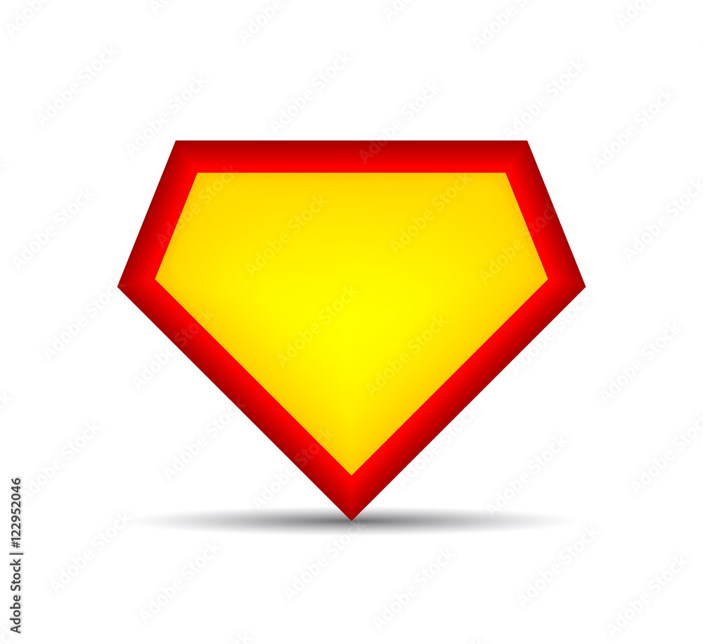 Superhero logo Icon Stock Vector | Adobe Stock