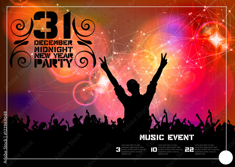 Concert. Vector illustration Stock Vector | Adobe Stock