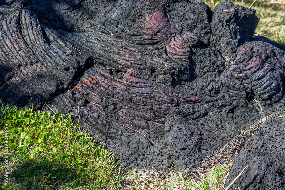 Roche volcanique à l'île de la Réunion Stock Photo | Adobe Stock