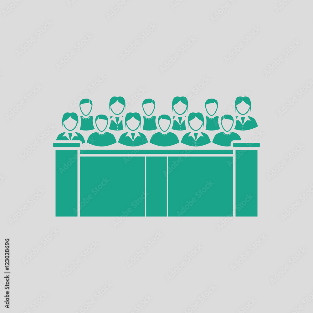 Jury icon Stock Vector | Adobe Stock