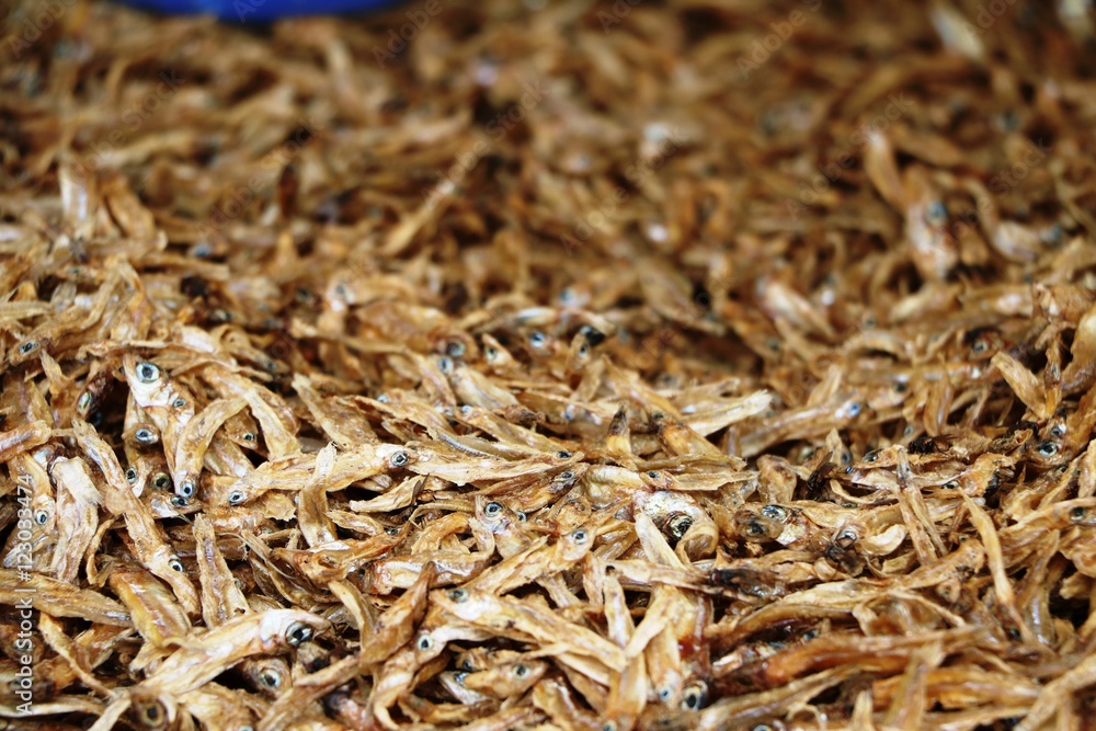 Dried Matemba Kapenta on the market, Zambia Africa Stock Photo | Adobe ...