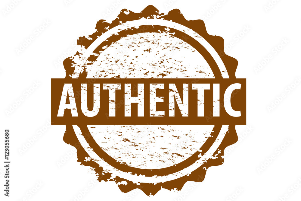 Authentic vector stamp Stock Vector | Adobe Stock