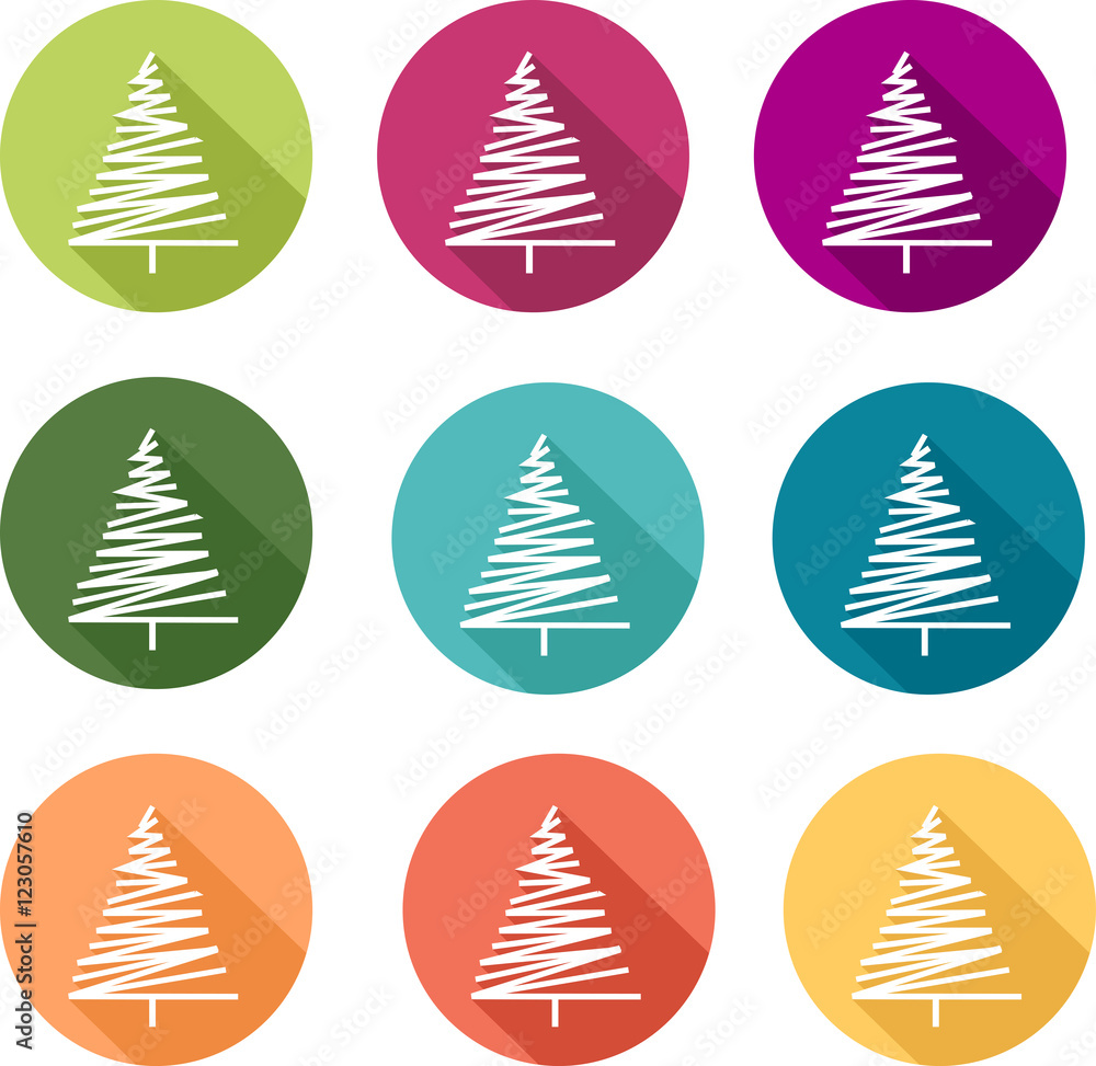 Icône de sapin Stock Vector | Adobe Stock