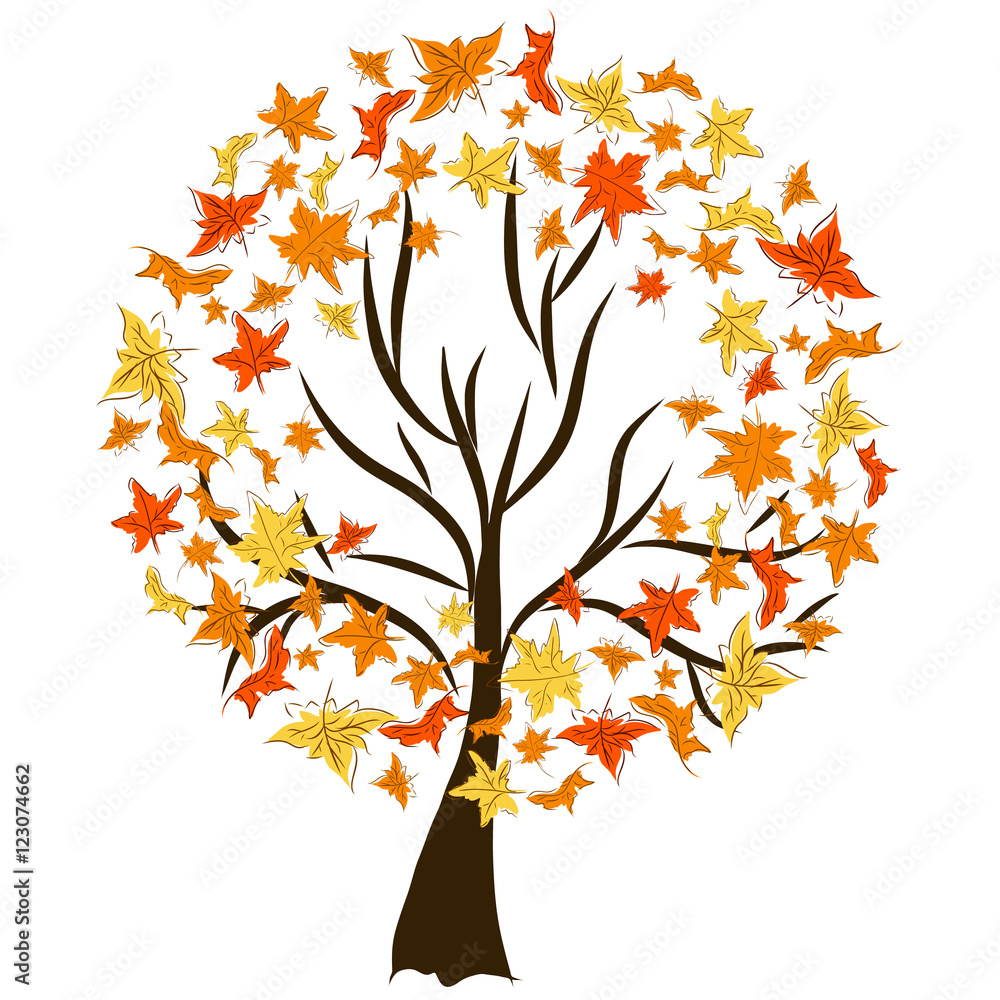 Autumn Tree Vector