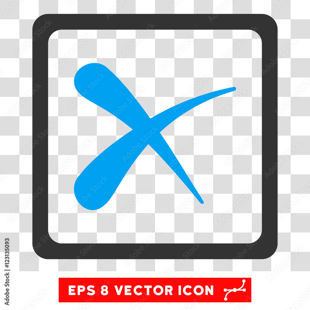 Vector Reject EPS vector icon. Illustration style is flat iconic ...