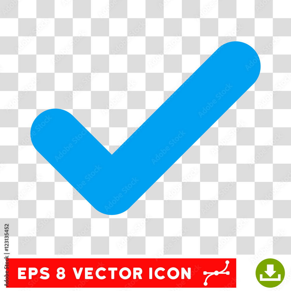Vector Yes EPS vector pictograph. Illustration style is flat iconic ...