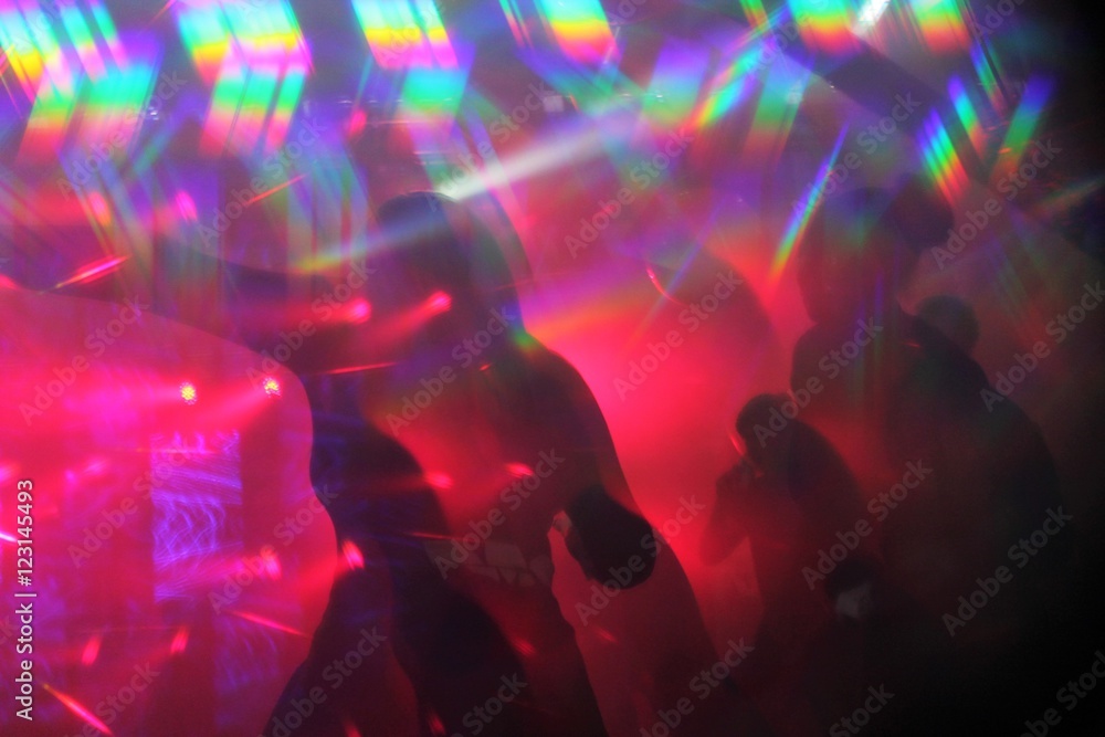 Dance Party Background Lights