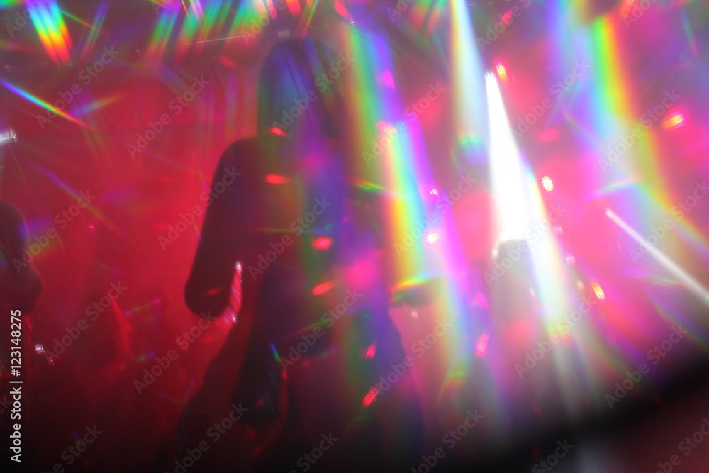 Dance Club Lights Background