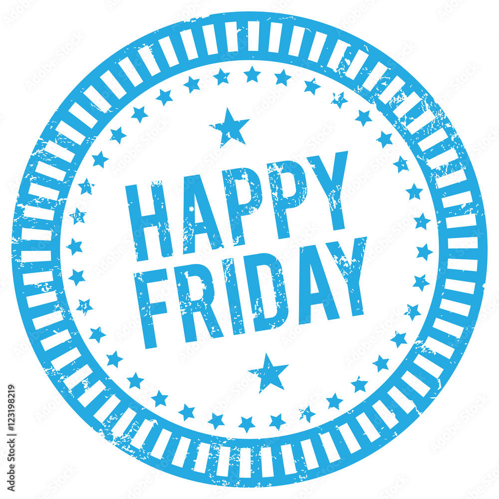 Happy friday stamp Stock Vector | Adobe Stock