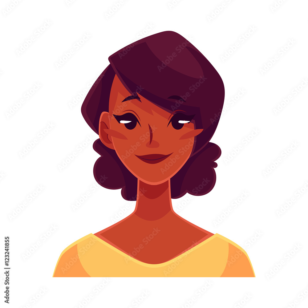 Relaxed Cartoon Face