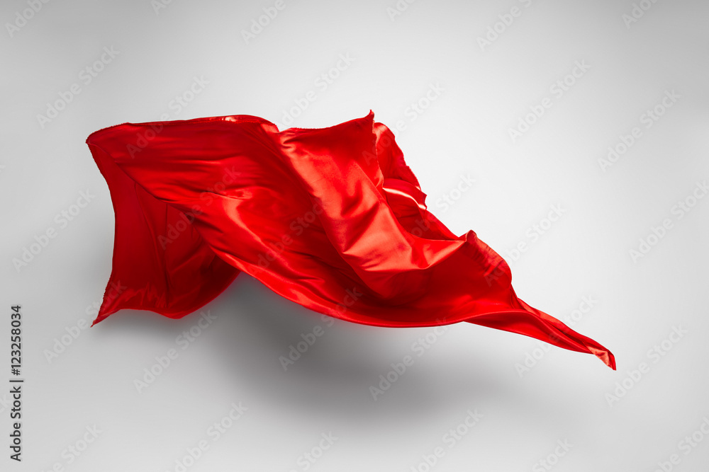 abstract red fabric in motion Stock Photo | Adobe Stock