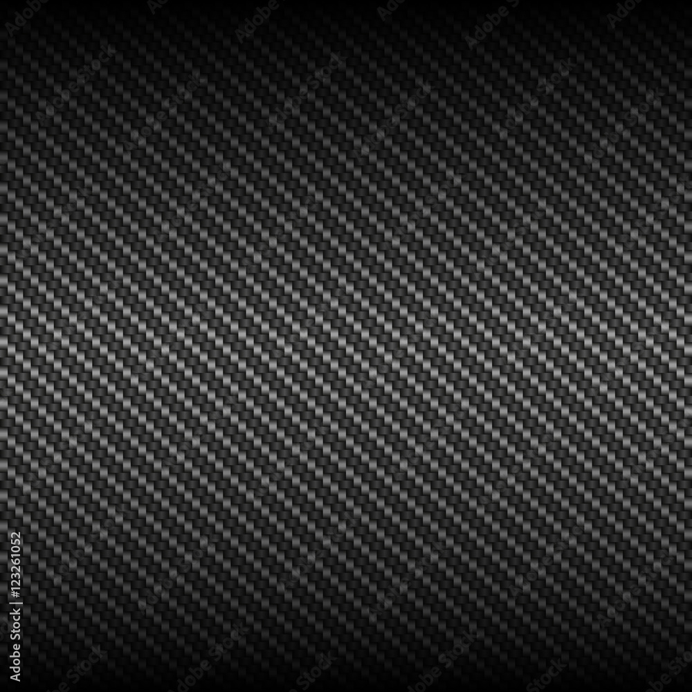 Vector black carbon fiber background. Realistic illustration Stock ...