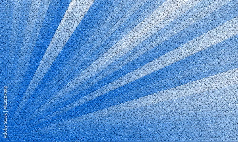 colorful abstract mosaic sun rays background. Decorative tiles texture ...
