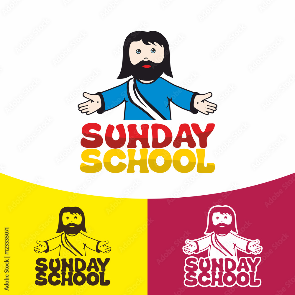 Logo Sunday school. Christian symbols. The Church of Jesus Christ ...