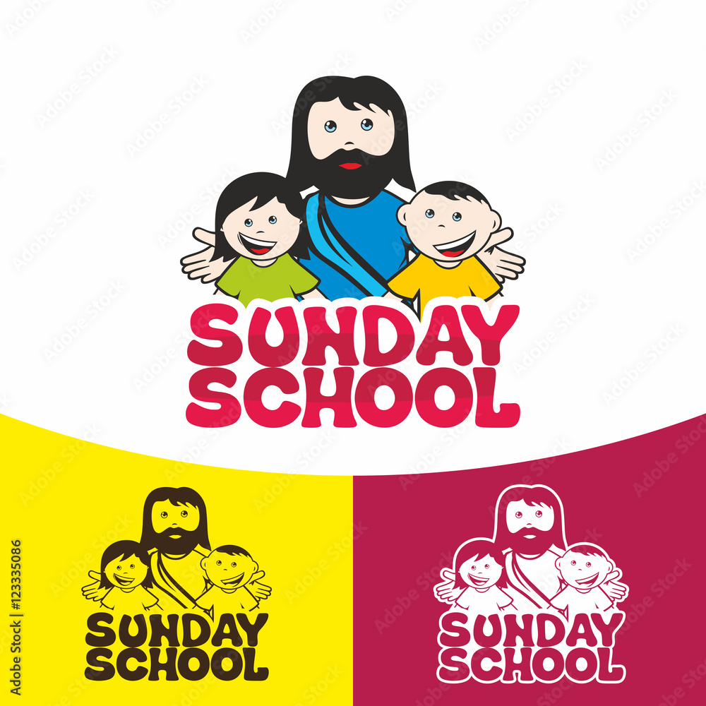 Logo Sunday school. Christian symbols. The Church of Jesus Christ ...