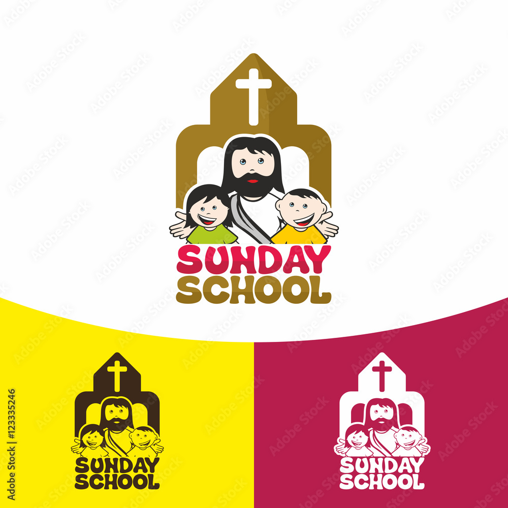 Logo Sunday school. Christian symbols. The Church of Jesus Christ ...