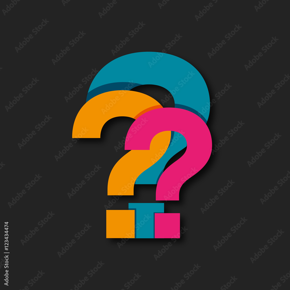 point d'interrogation Stock Vector | Adobe Stock