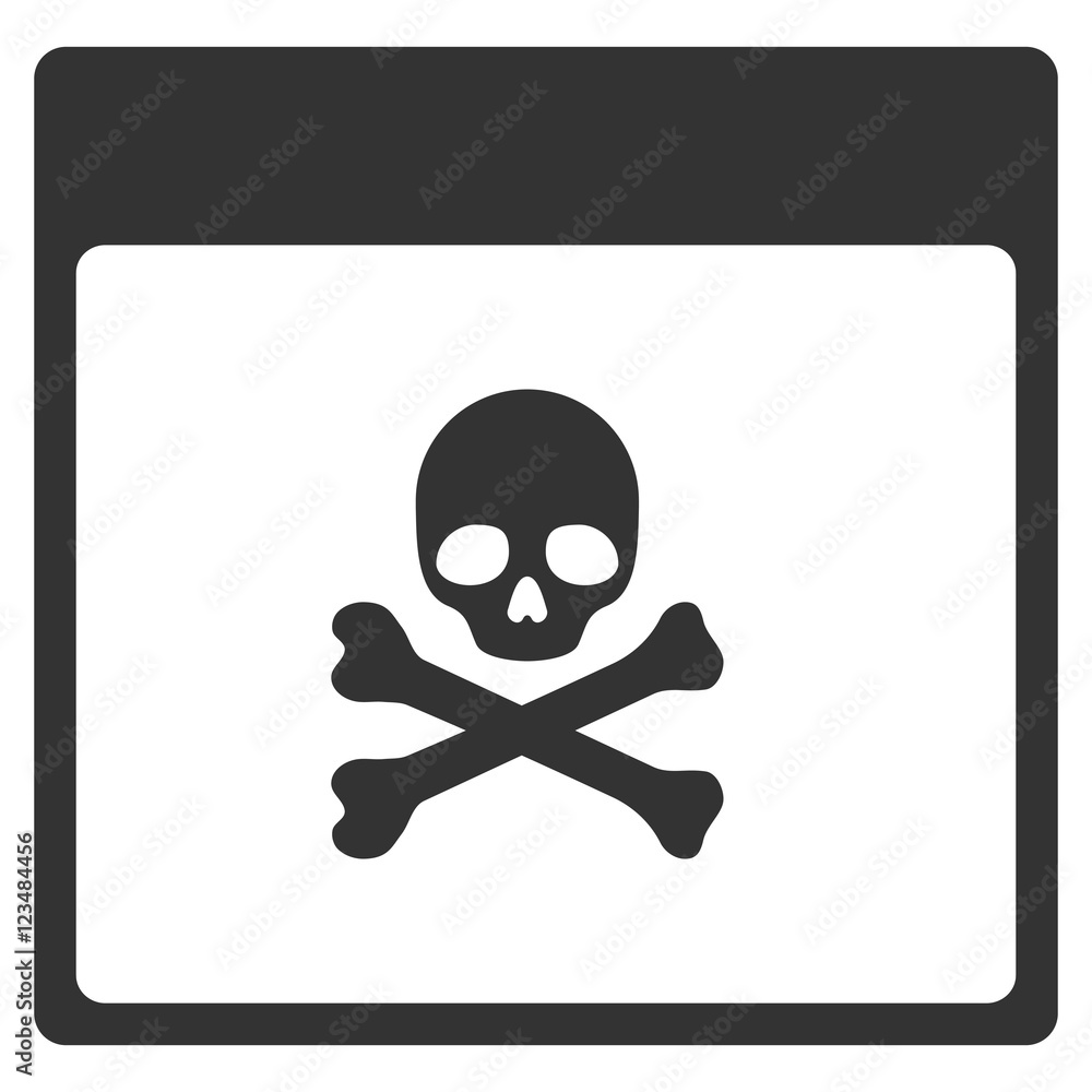 Poison Sign Coloring Page