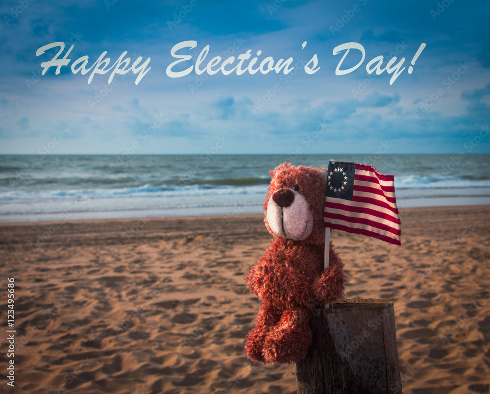 Election. Happy Election's Day! Stock Photo | Adobe Stock