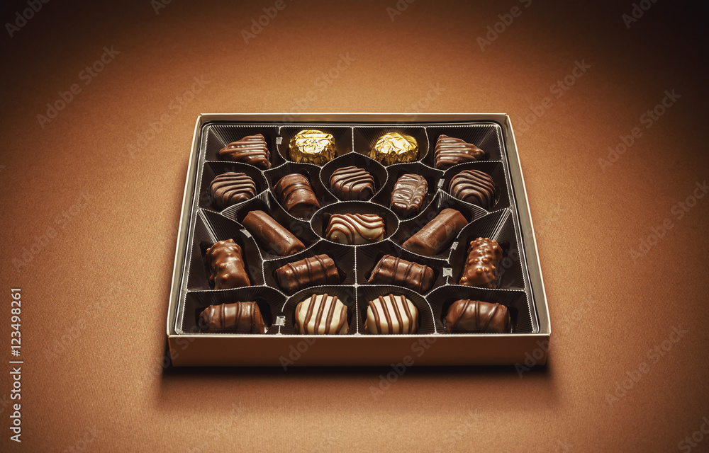 Box Of Chocolates Stock Photo | Adobe Stock