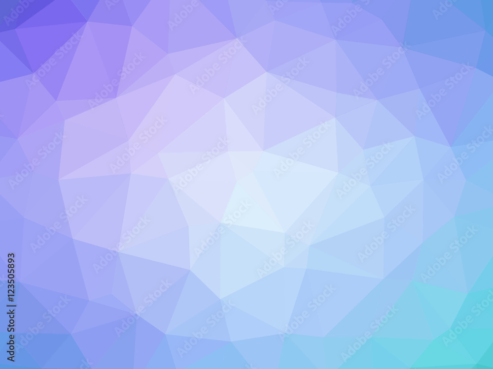 Abstract blue teal gradient polygon shaped background Stock ...