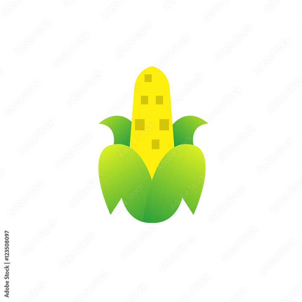 Corn Icon Vector Stock Vector | Adobe Stock