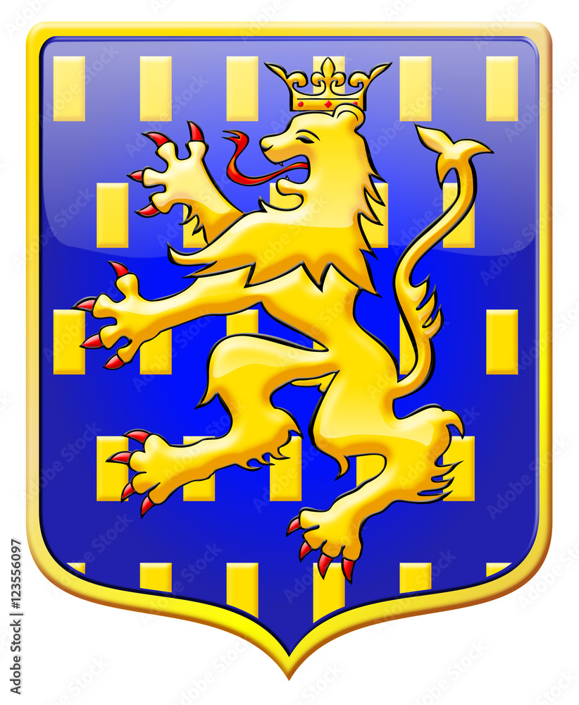 Blason de la Franche-Comté Stock Illustration | Adobe Stock