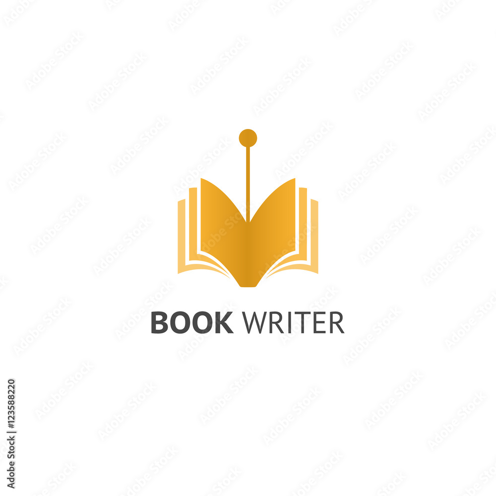 Write Brand Logo Design Template. Logo design template negative space ...