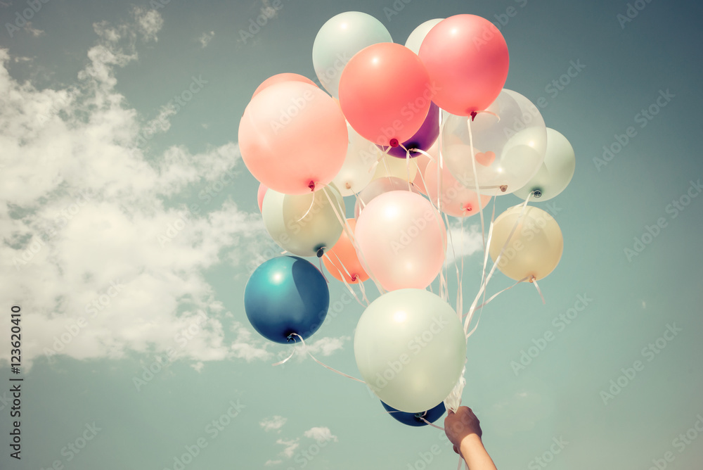 Retro Vintage Photography Balloons