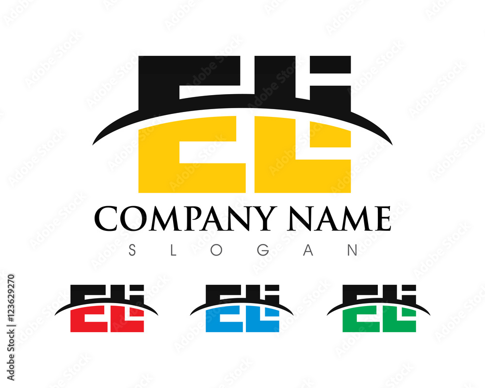 ELI Letter Logo Stock Vector | Adobe Stock