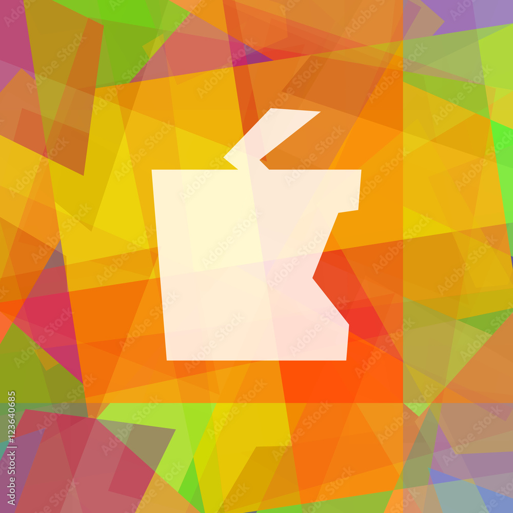 Apple. Cubism. ilustración de Stock | Adobe Stock