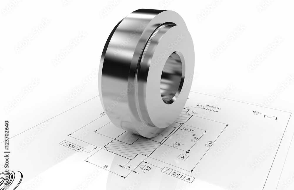 Flansch Stock-Illustration | Adobe Stock
