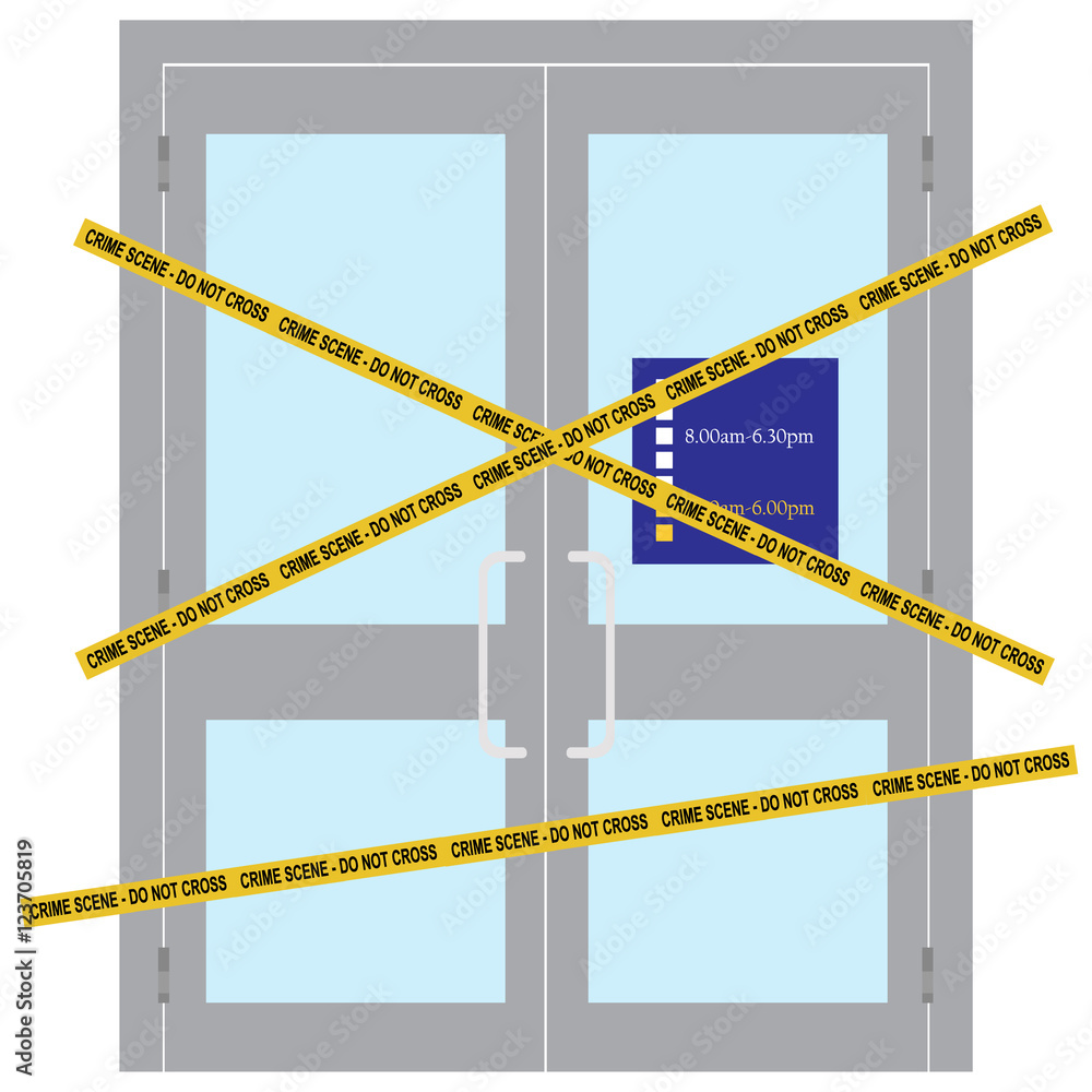 Police crime scene Stock Vector | Adobe Stock