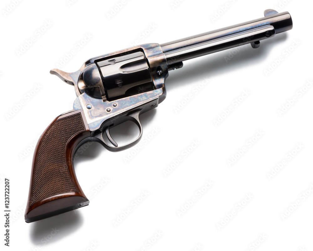 Old west cowboy six shooter single action army frontier sidearm ...