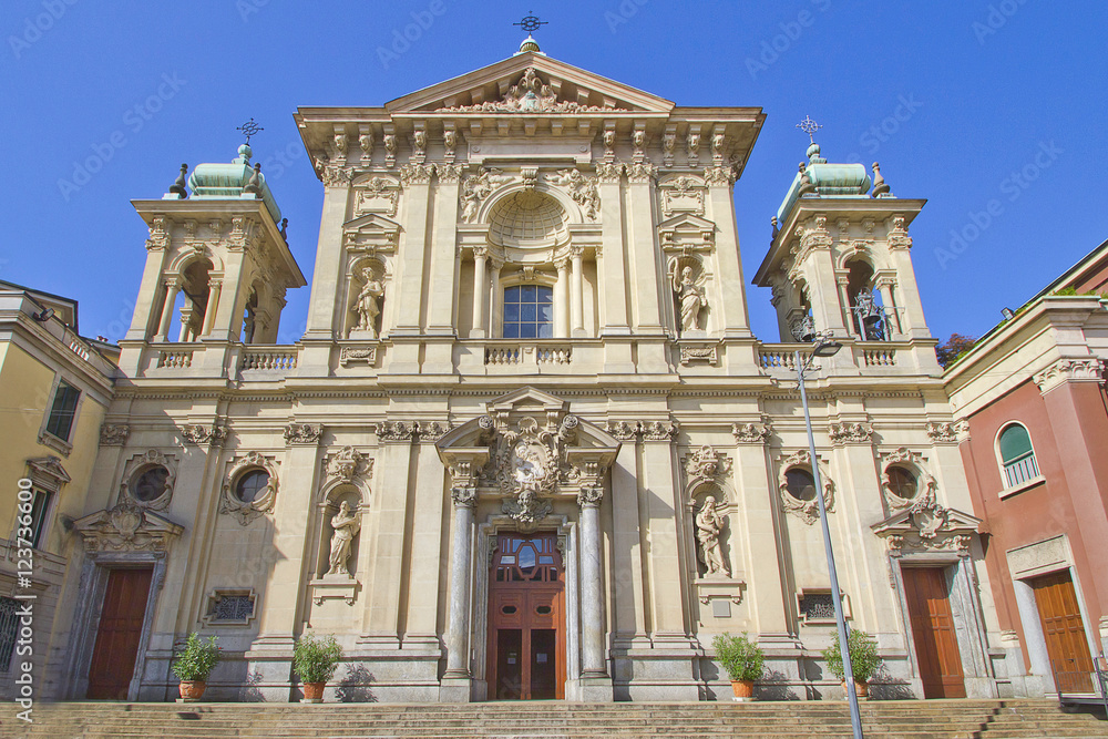 milano chiesa santa maria segreta lombardia italia italy europe Stock ...