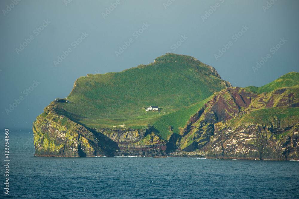 Ellidaey island, southern Iceland Stock Photo | Adobe Stock