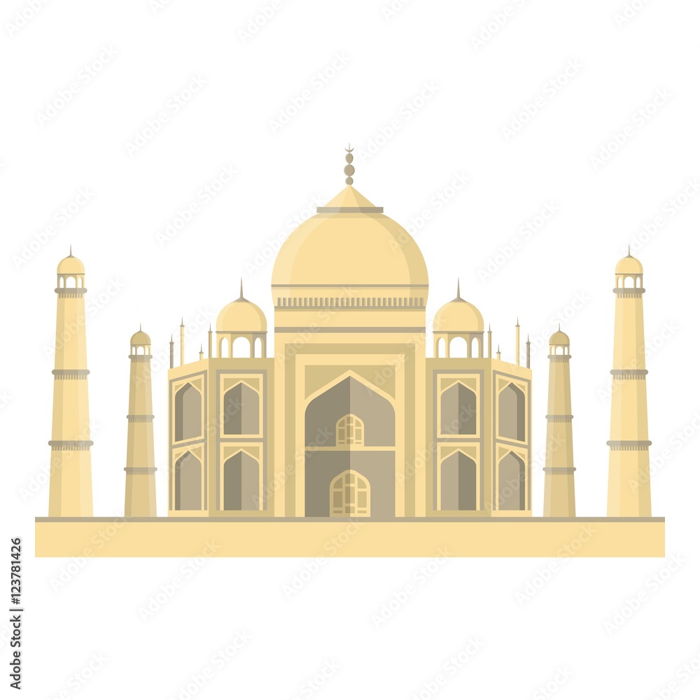 Top 104 + Taj mahal cartoon images - Delhiteluguacademy.com