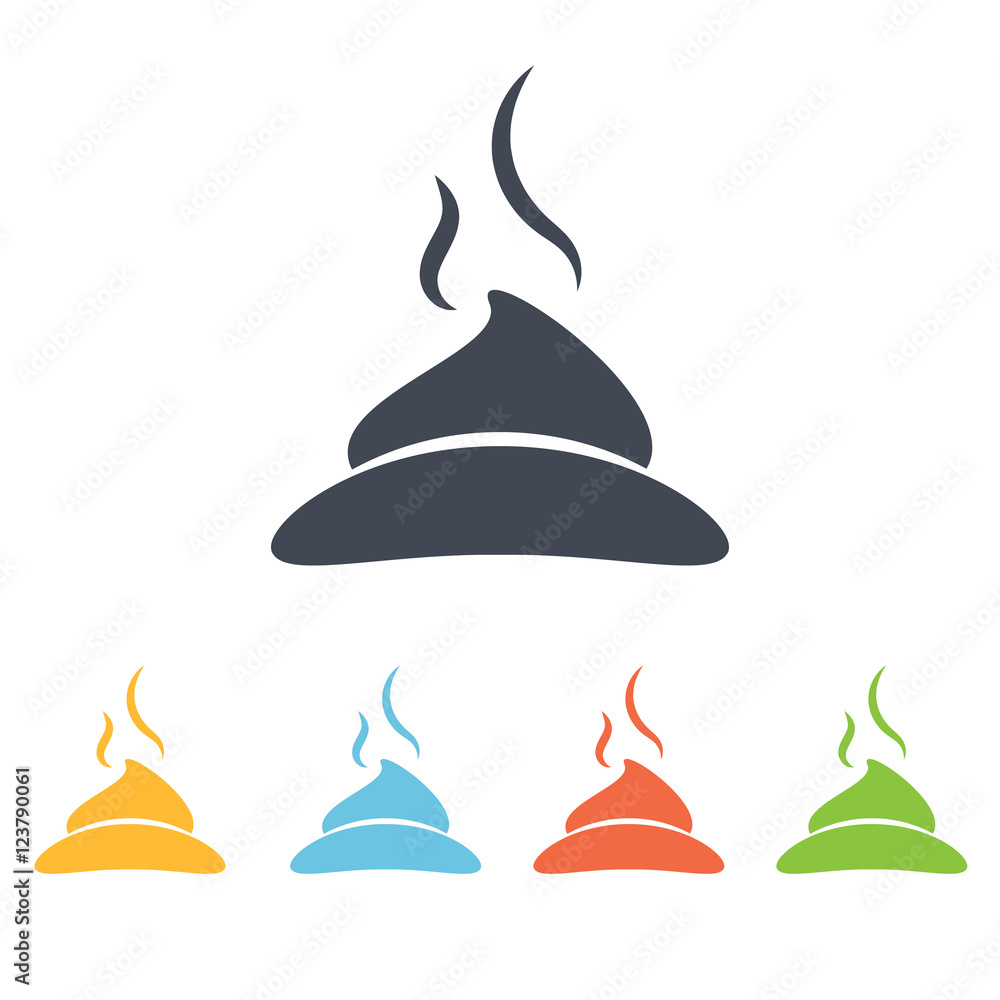 poop icon Stock Vector | Adobe Stock