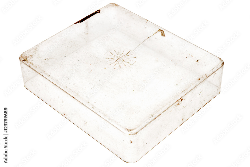 Old plastic box Stock Photo | Adobe Stock
