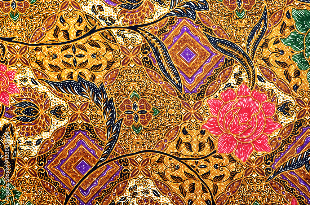 Pattern for traditional clothes malaysia include batik Stock Photo ...