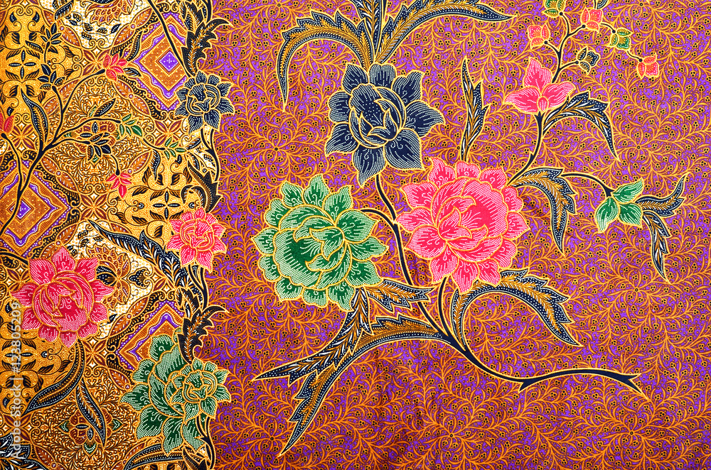 Pattern for traditional clothes malaysia include batik Stock Photo ...