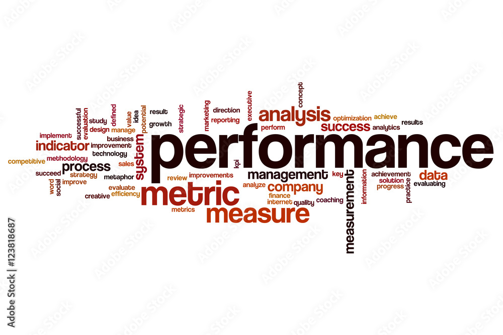 Performance word cloud Stock Illustration | Adobe Stock