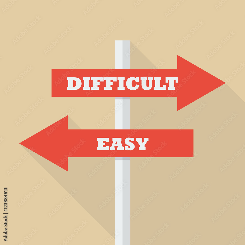 Street sign with arrows pointing two opposite directions towards Stock ...