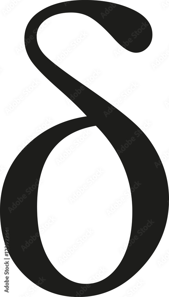 Gresk Delta Symbol