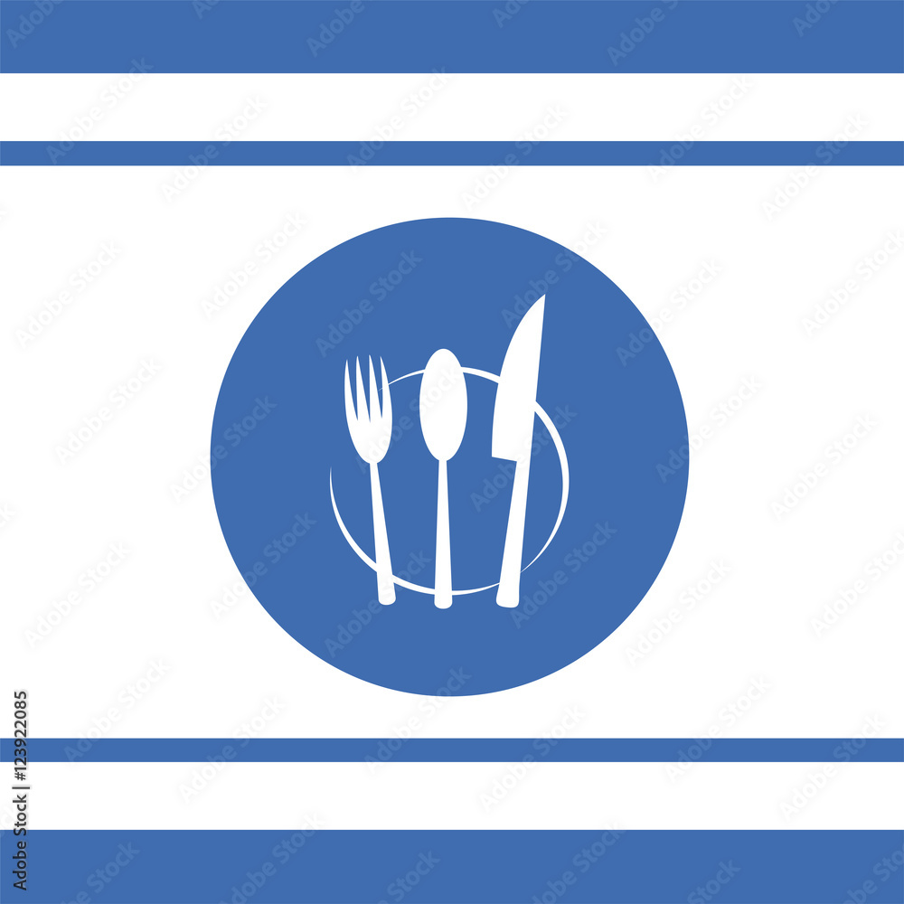 restaurant symbol Stock Vector | Adobe Stock